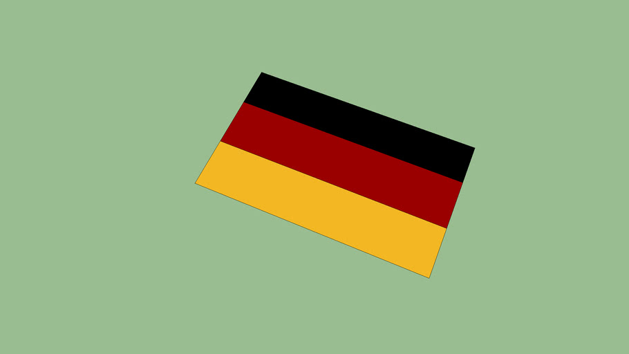 German flag | 3D Warehouse