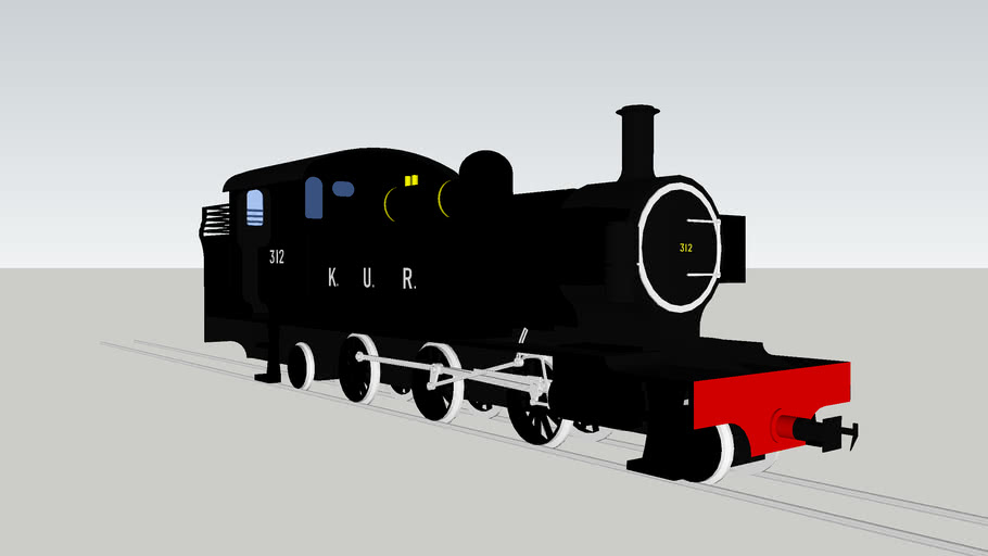 Kenya-Uganda Railway No. 312 | 3D Warehouse