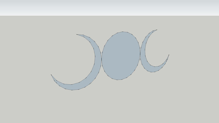 Triple moon design | 3D Warehouse