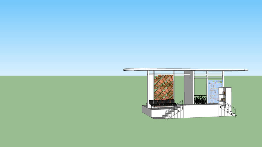 Halte Bus | 3D Warehouse