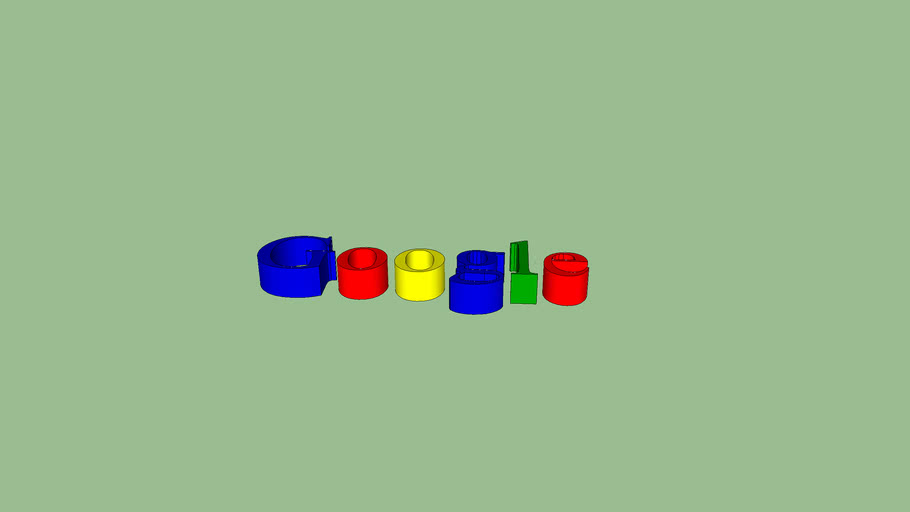Google logo | 3D Warehouse