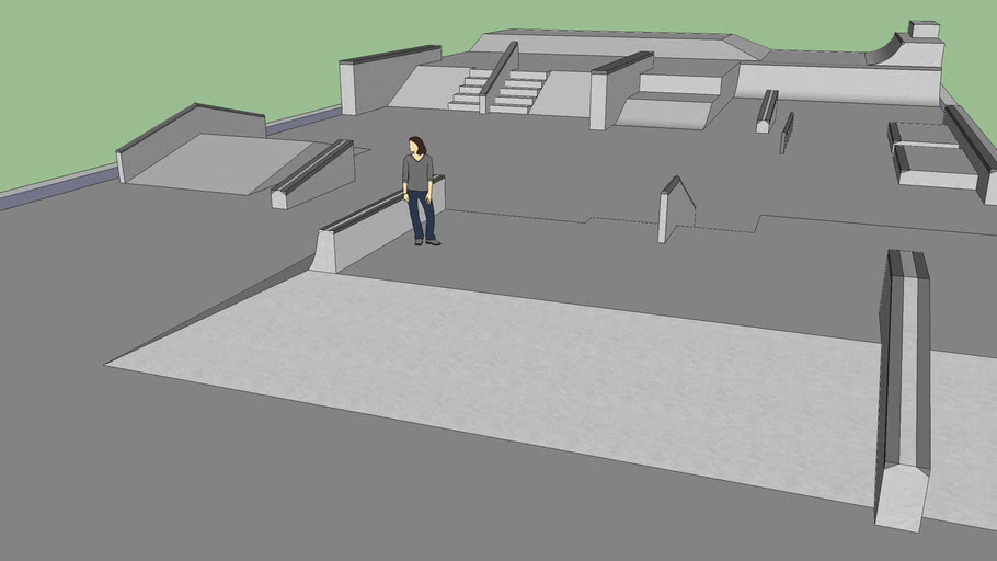 street skatepark | 3D Warehouse