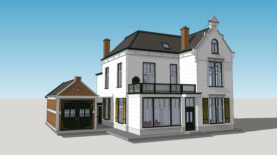 Colonial style house | 3D Warehouse