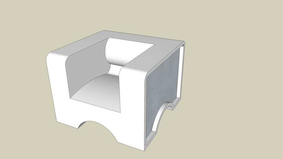 Cube Chair | 3D Warehouse