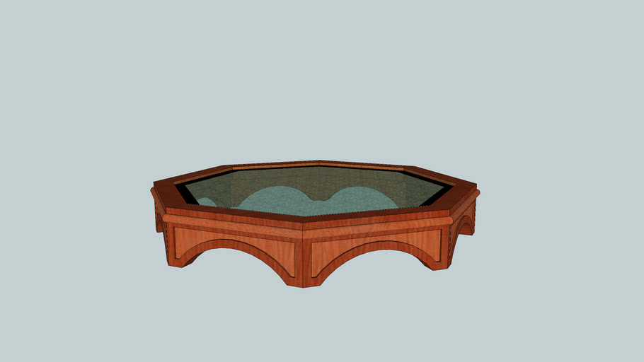 GLASS CENTER TABLE | 3D Warehouse