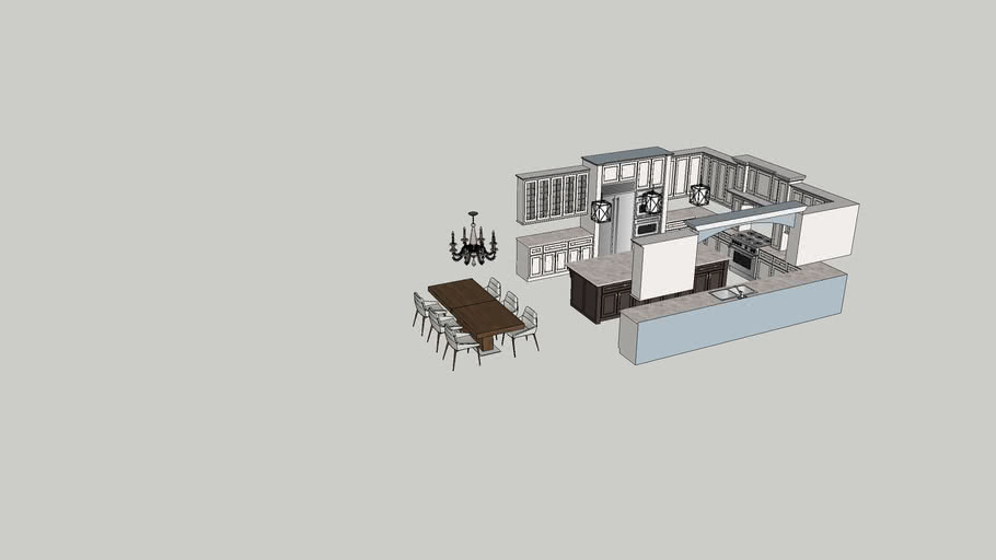 Classic Kitchen | 3D Warehouse