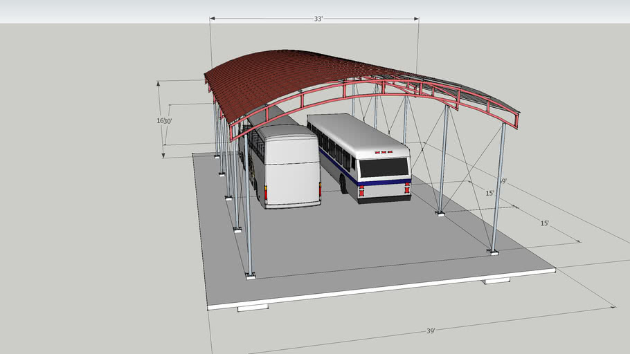 Bus Garage | 3D Warehouse