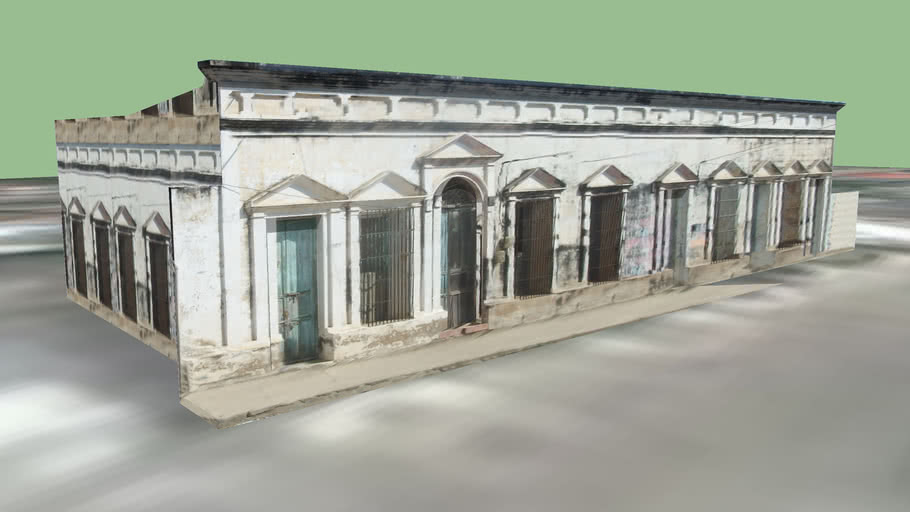 Casa colonial en Plato | 3D Warehouse