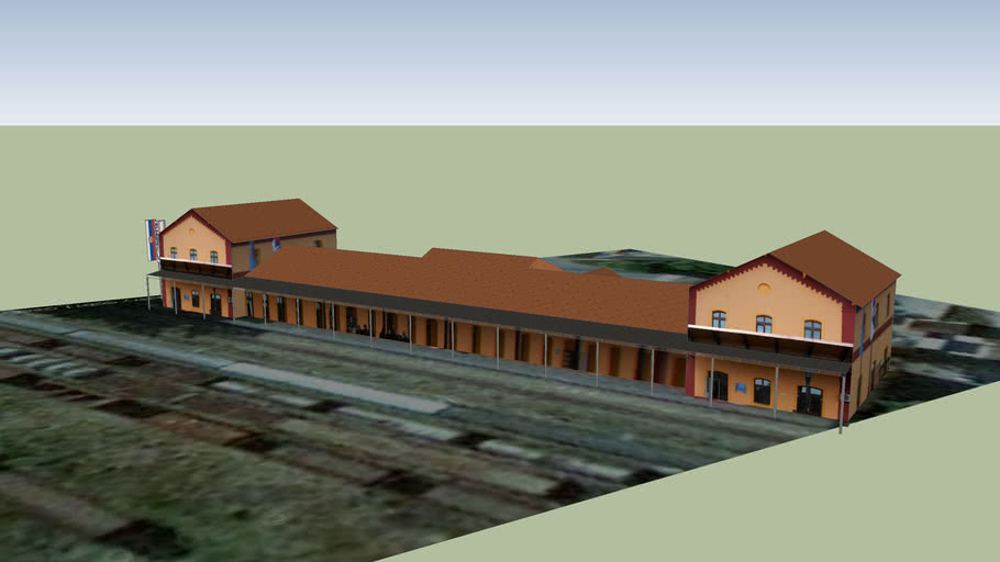 Railway station | 3D Warehouse