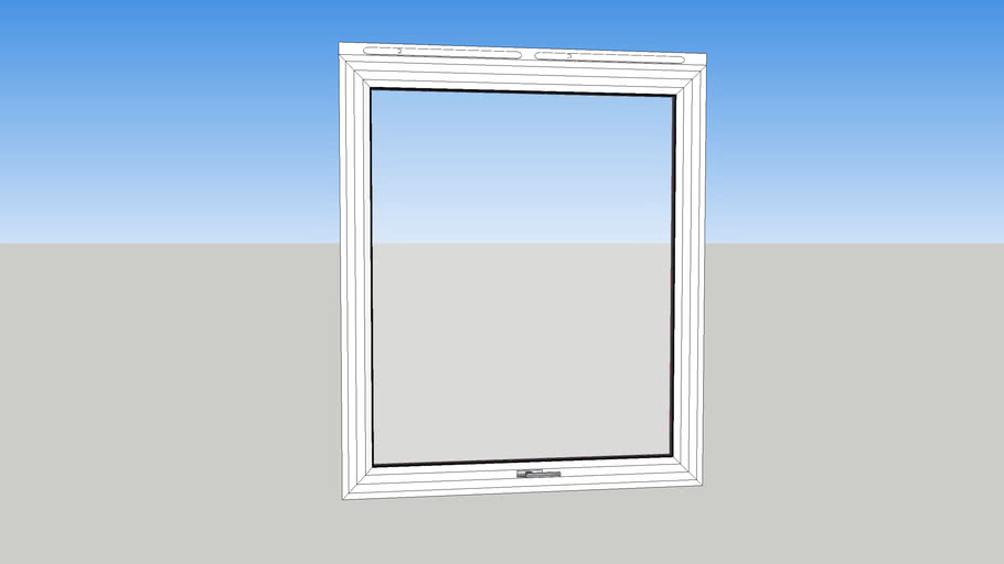 Double vent window | 3D Warehouse