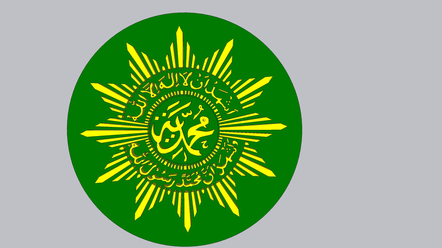 LOGO MUHAMMADIYAH | 3D Warehouse