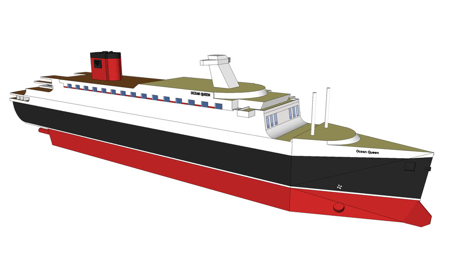 RMS Ocean Queen | 3D Warehouse