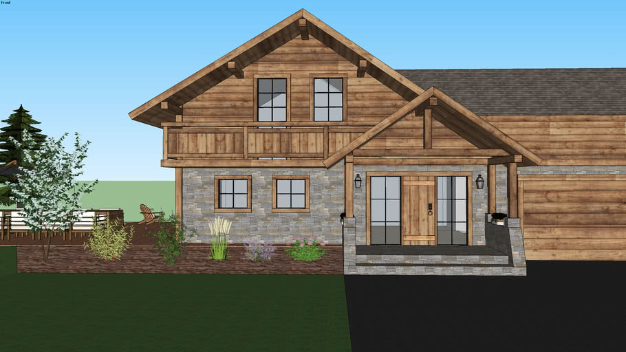 Chalet en bois | 3D Warehouse