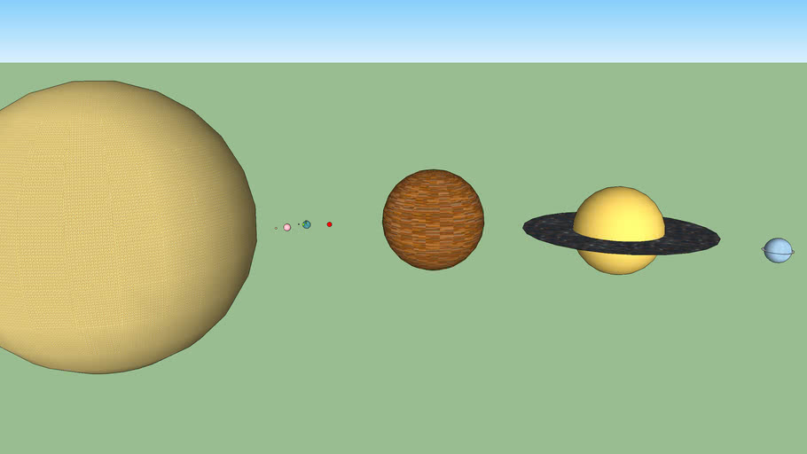 Solar System | 3D Warehouse
