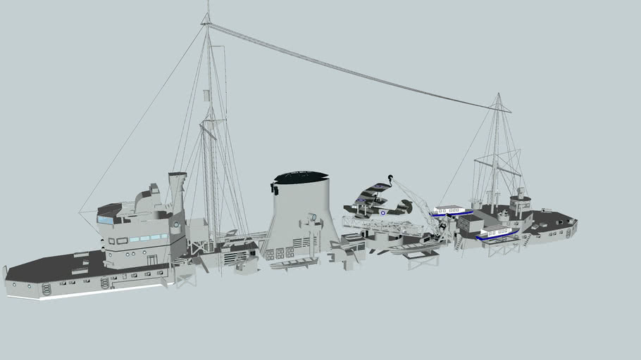 British light cruiser HMS Ajax(1939) by leonmetalowiec part 2 | 3D ...