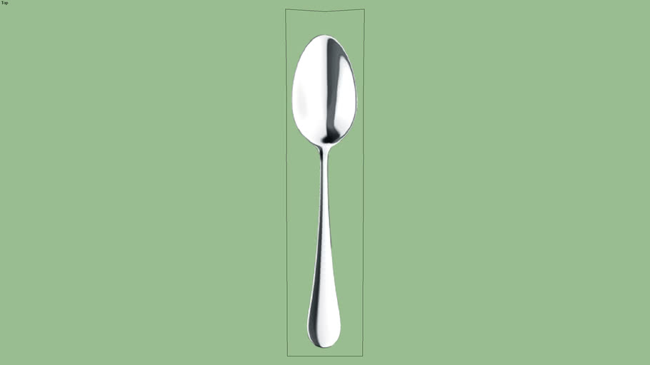 Spoon Low Poly | 3D Warehouse