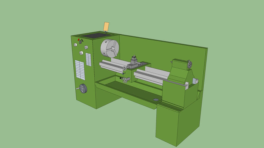 Torno Convencional | 3D Warehouse