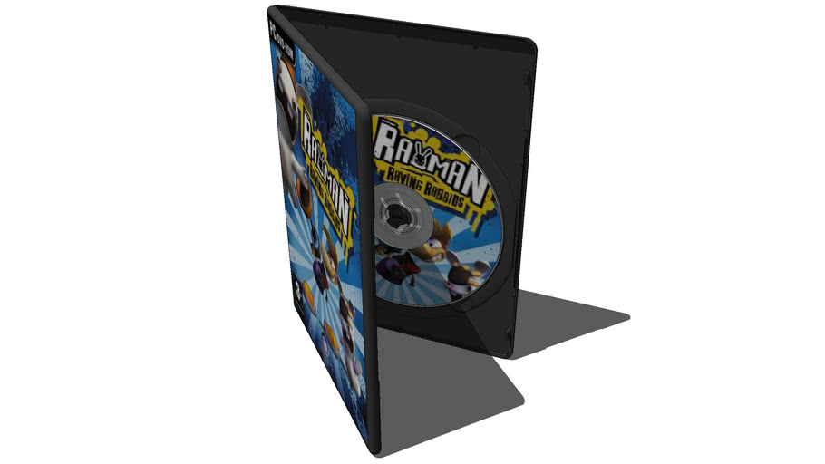 Rayman DVD & Box | 3D Warehouse