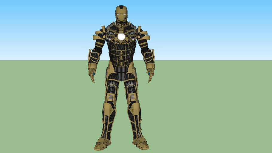 IRON MAN MARK 41 BONES | 3D Warehouse