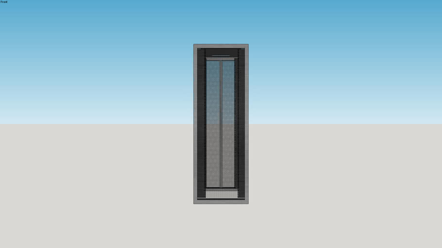 APC Rack - 47 unit | 3D Warehouse
