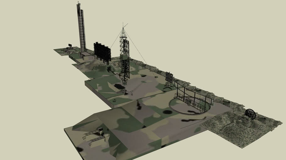 ww2-1946-ADVANCED-GERMAN-RADAR-BASE-3 | 3D Warehouse