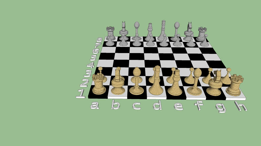 Chess table | 3D Warehouse