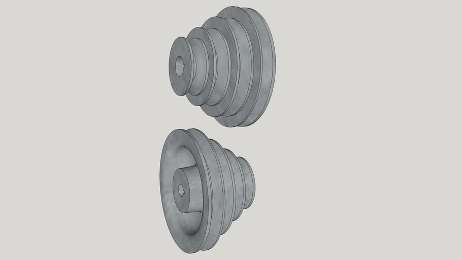 Step Pulley | 3D Warehouse