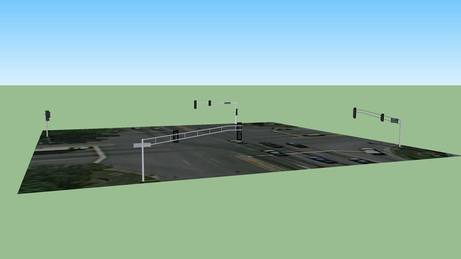 IL-83 US Route 6 159th and Torrence Avenue Intersection | 3D Warehouse