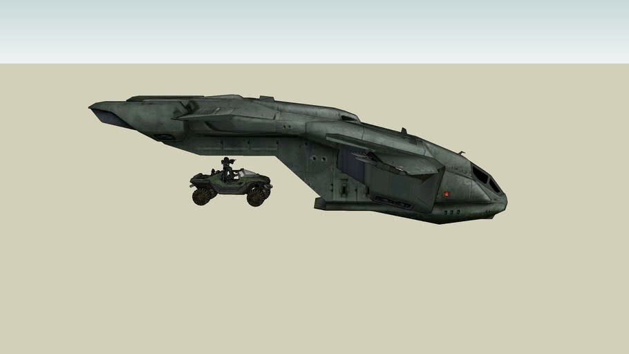 Halo Pelican | 3D Warehouse