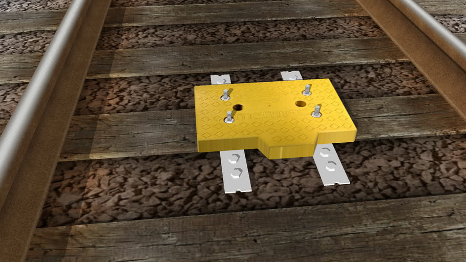 Eurobalise - Automatic Train Protection | 3D Warehouse