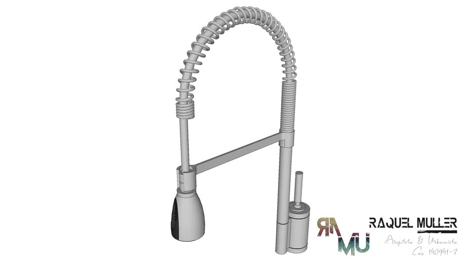 monocomando cozinha | 3D Warehouse