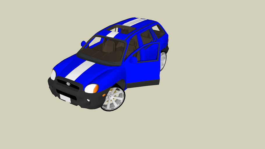 Hyundai Santa Fe | 3D Warehouse
