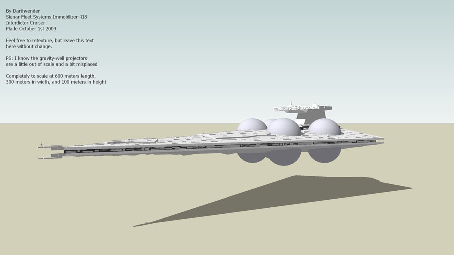 Sienar Fleet Systems Immobilizer 418 | 3D Warehouse