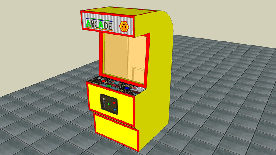 borne arcade | 3D Warehouse