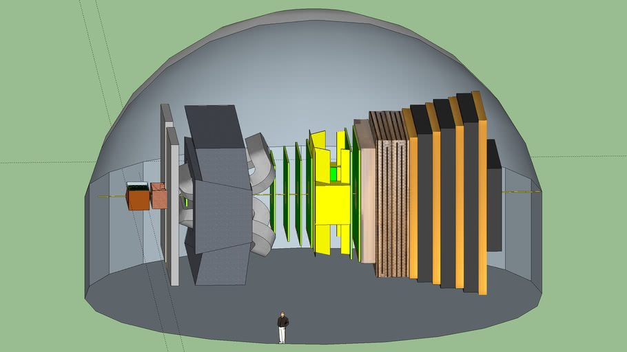 Experiment LHCB at LHC. CERN. | 3D Warehouse