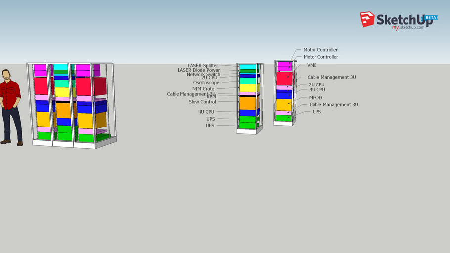 Rack Layout | 3D Warehouse