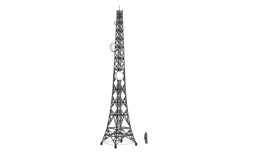 Telecommunication Mast | 3D Warehouse