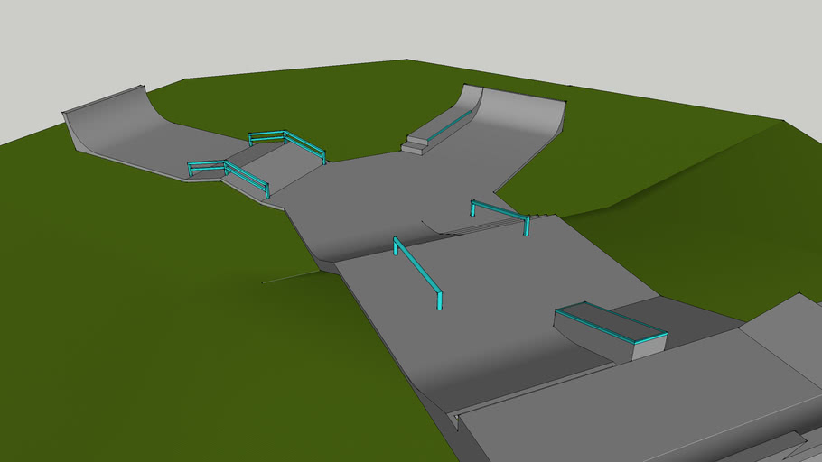 Skate Park Design | 3D Warehouse
