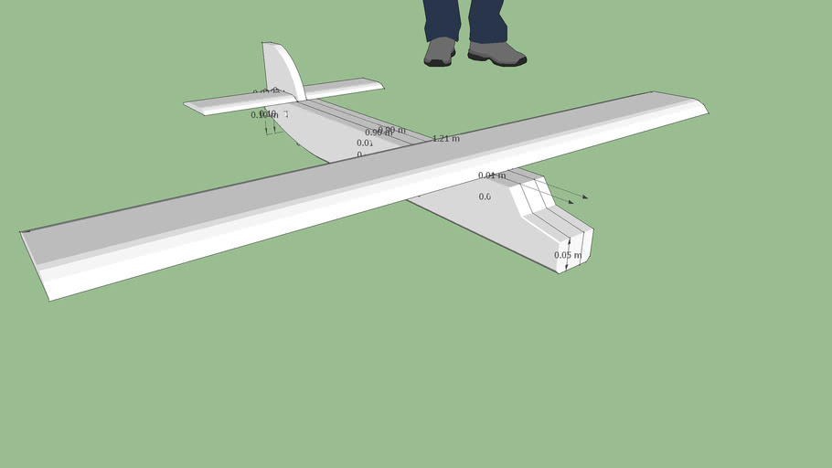 Basic RC Model Plane | 3D Warehouse