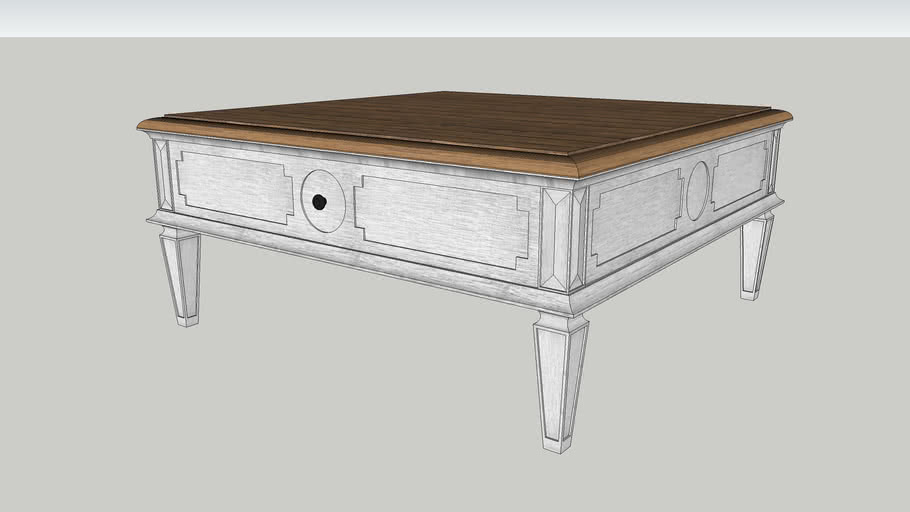 Verona Square Cocktail Table | 3D Warehouse