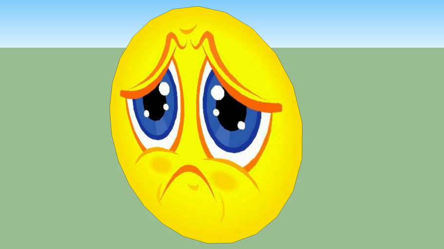 Sad Face | 3D Warehouse