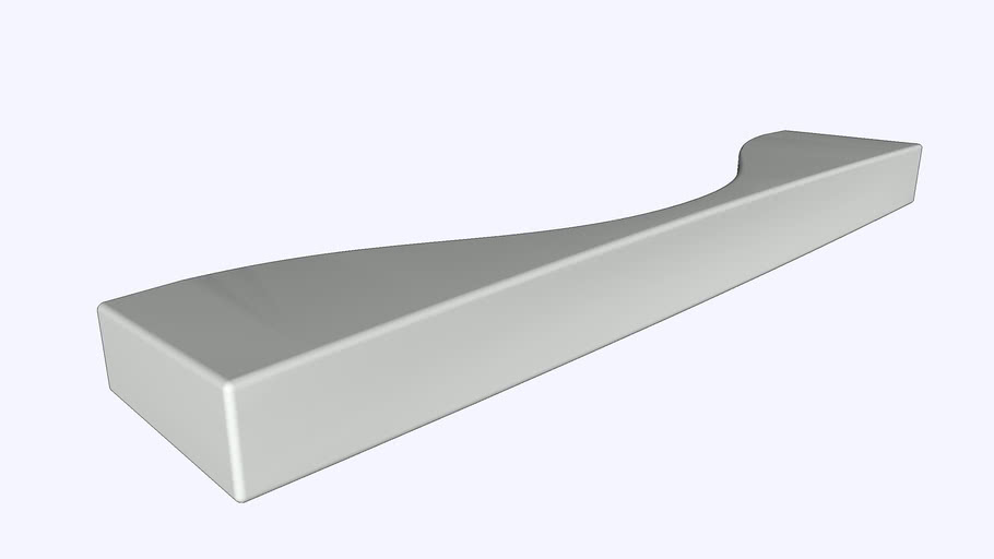 Channel Pull 5-1/16 Inch (128mm) Center to Center by Belwith Keeler ...