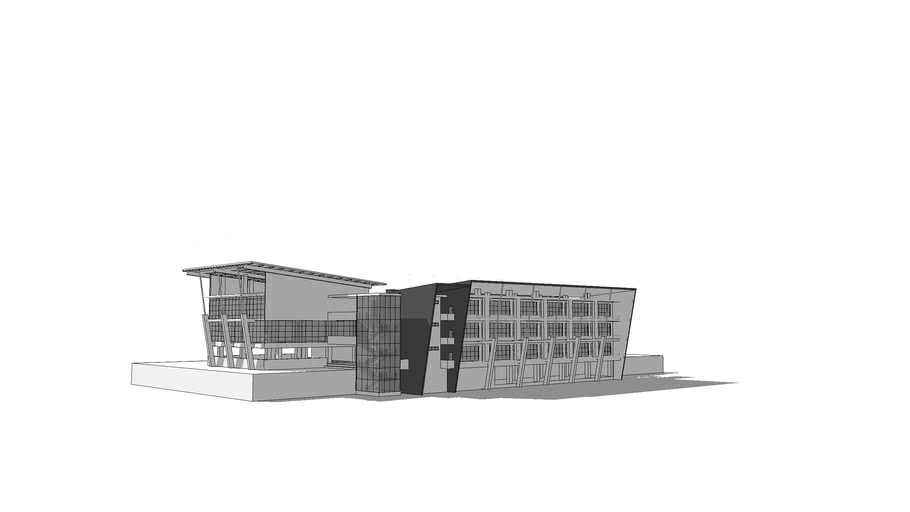 Gedung 1 ITK (Institut Teknologi Kalimantan) | 3D Warehouse