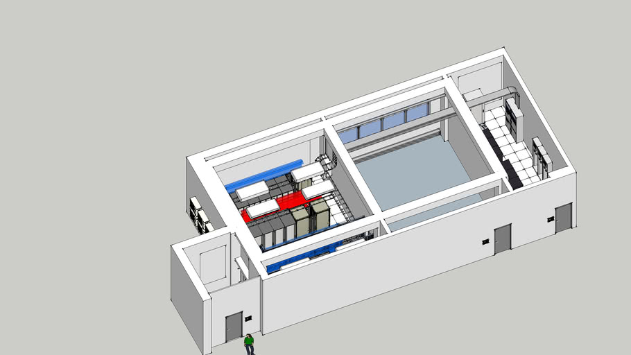 Small Data Center | 3D Warehouse