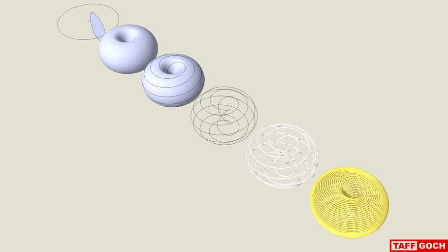 Spiral Torus | 3D Warehouse