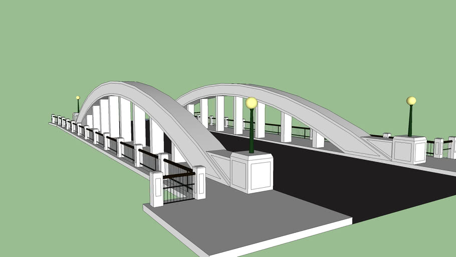 Arch Bridge | 3D Warehouse