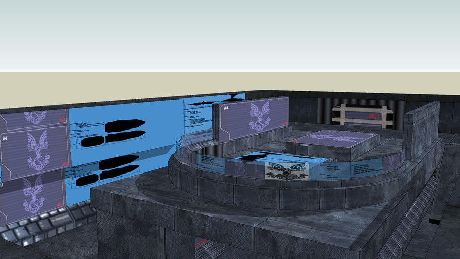 UNSC Atlantis Bridge | 3D Warehouse