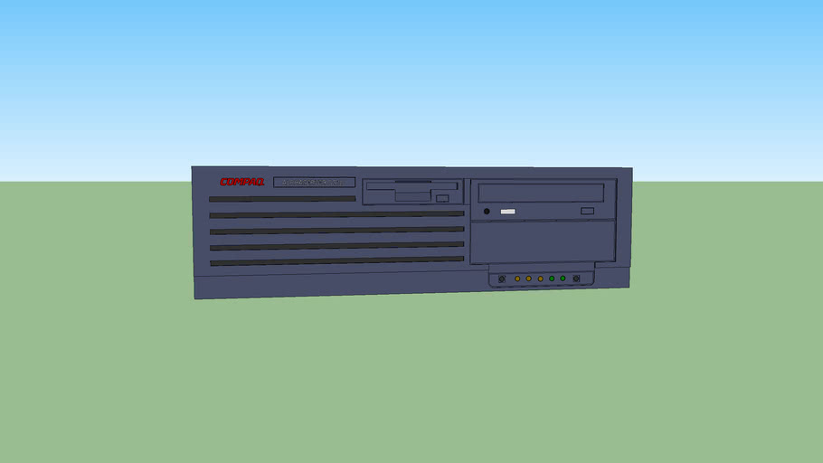 Compaq AlphaServer (model DS10) server/workstation computer | 3D Warehouse