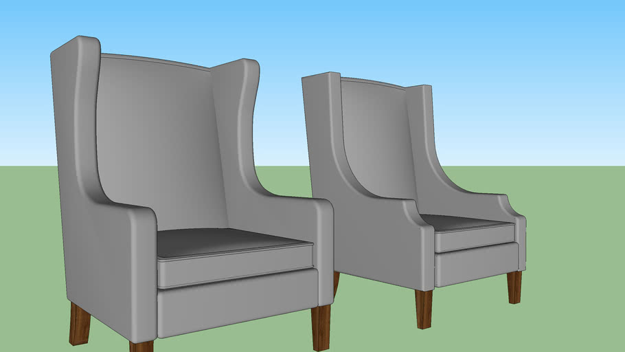 High Back Chair | 3D Warehouse