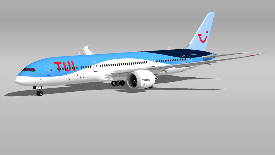 TUI Airways (G-TUIL) - Boeing 787-9 Dreamliner (2018) | 3D Warehouse